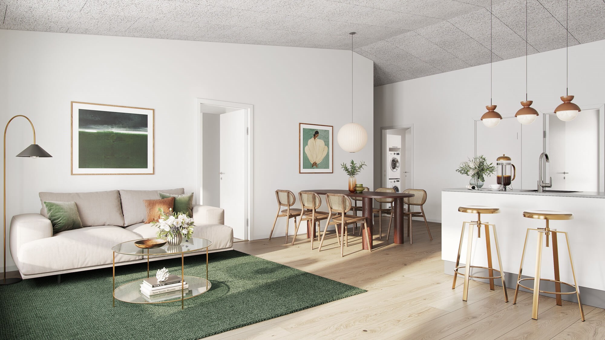 Oplev 4 værelses rækkehus i Støvring | Birch Ejendomme